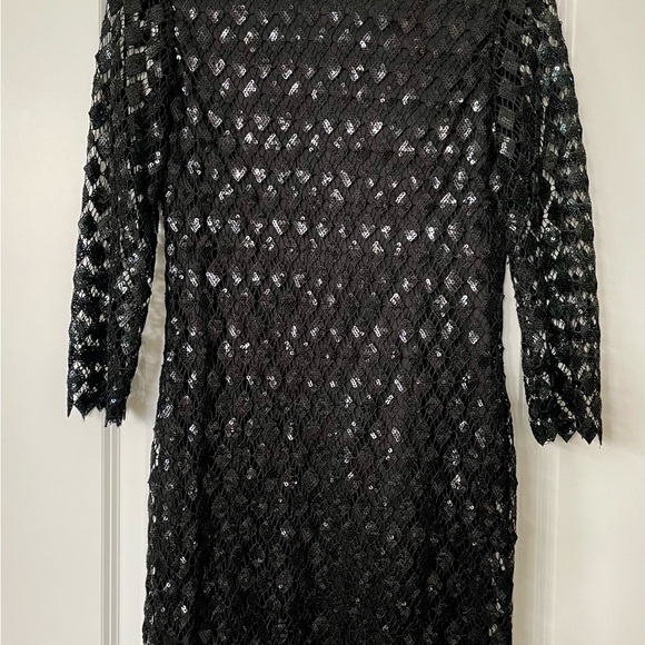 Chelsea & Violet | Dresses | Chelsea Violet Black Sequined Dress | Poshmark